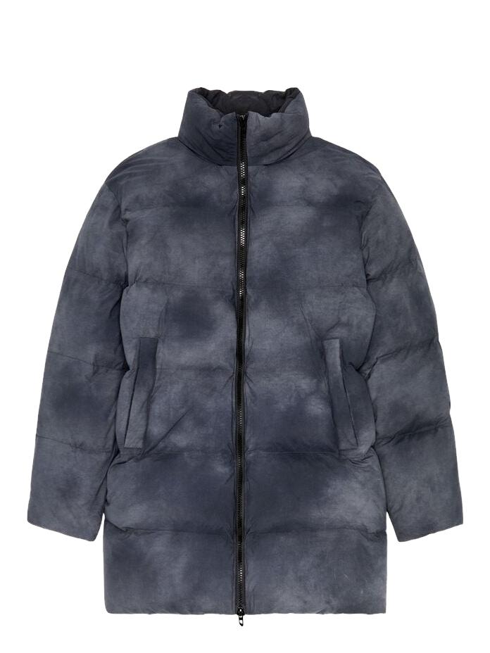 DIESEL® Diesel Longline Down Jacket with Foldable Hood